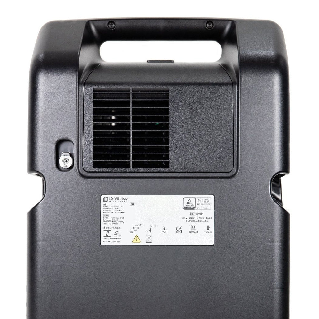 DeVilbiss Healthcare Ultra Quiet Compact Oxygen Concentrator, 5-Liter ...